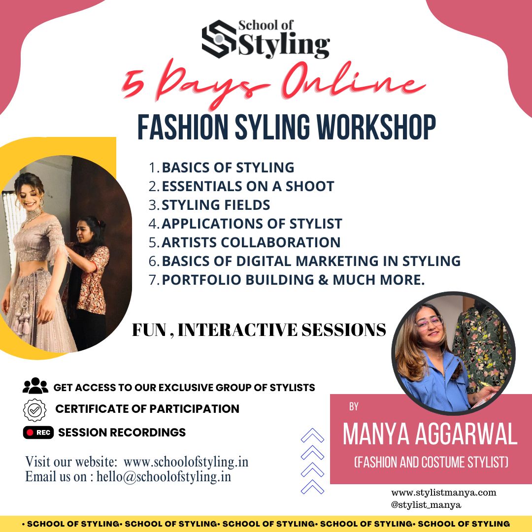 Fashion Styling Workshops 2024 – School of Styling & Image Consultancy